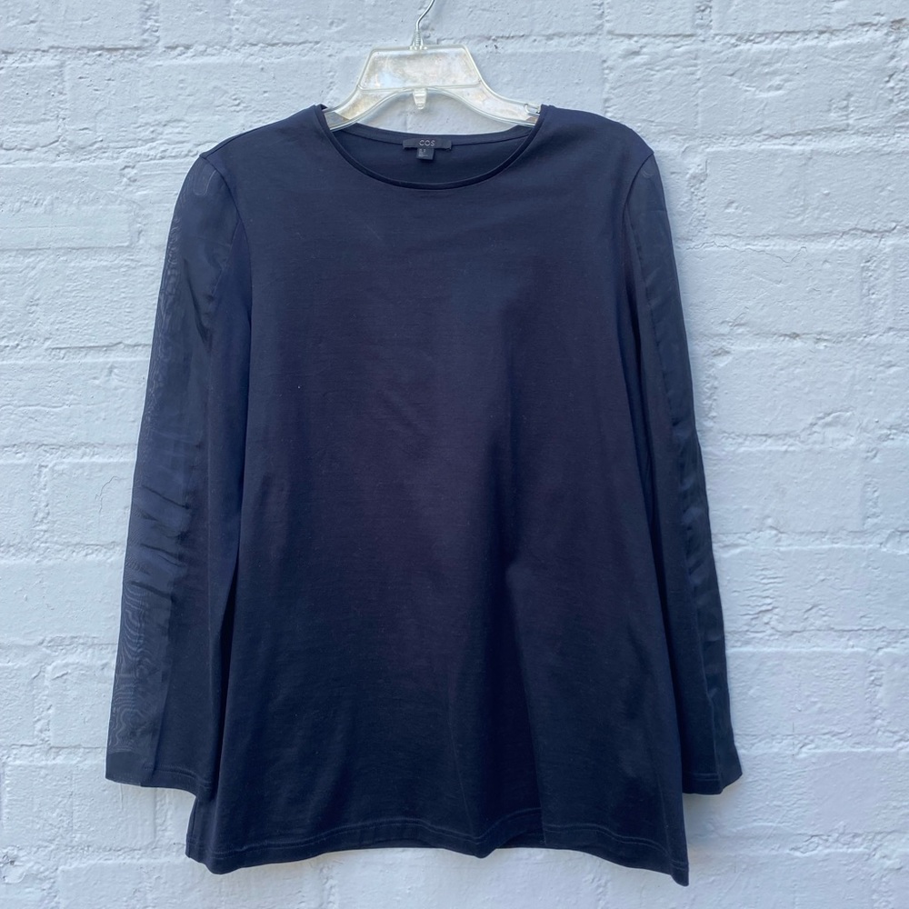 Cos - Long Sleeve With See-Through Arms - Gem